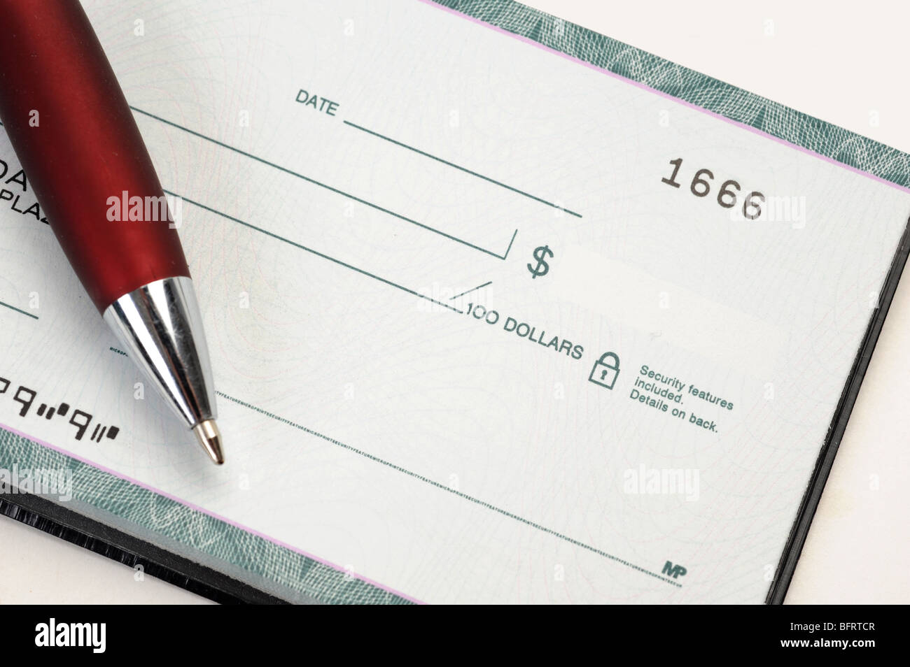 Cheque Book Banque d'image et photos - Alamy