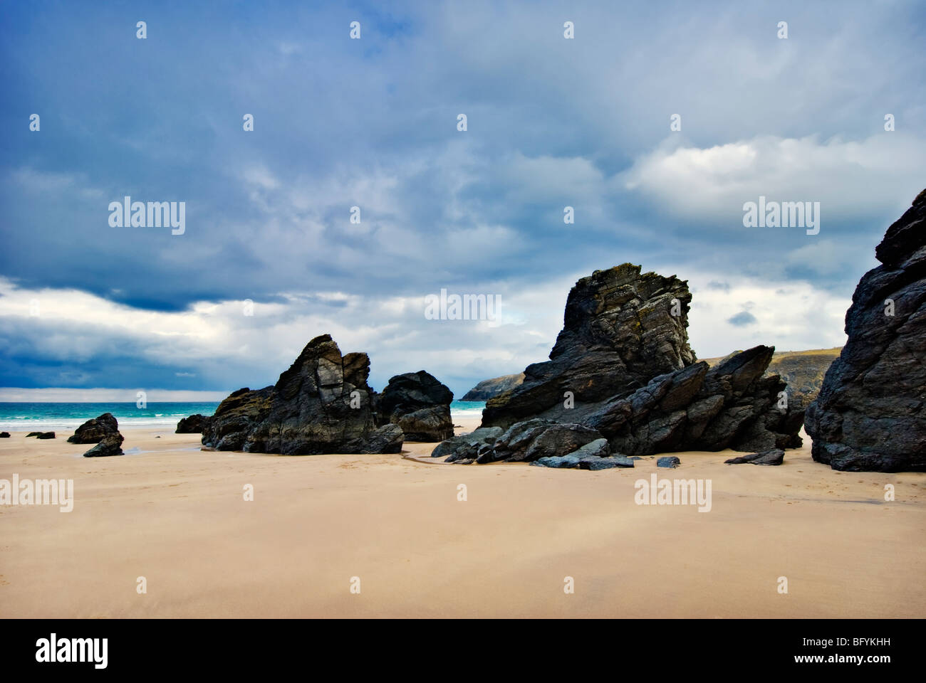 Plage de sango bay Banque de photographies et d’images à haute ...
