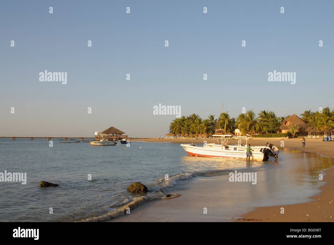 Beach saly senegal west africa Banque de photographies et d’images à ...