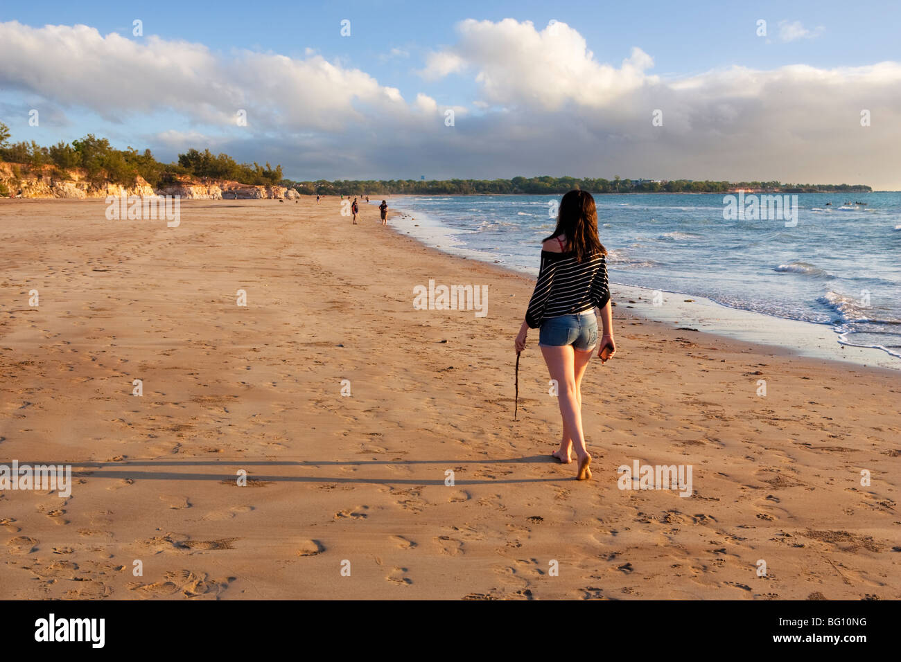 Plage De Casuarina Darwin Banque d'image et photos - Alamy