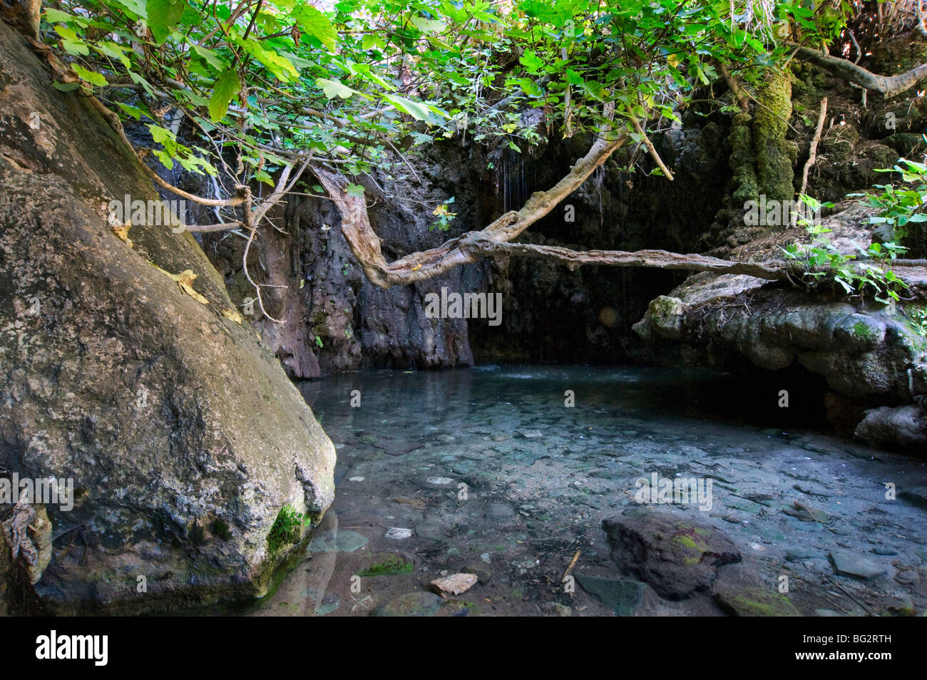 Bains d'Aphrodite Chypre Polis Photo Stock - Alamy