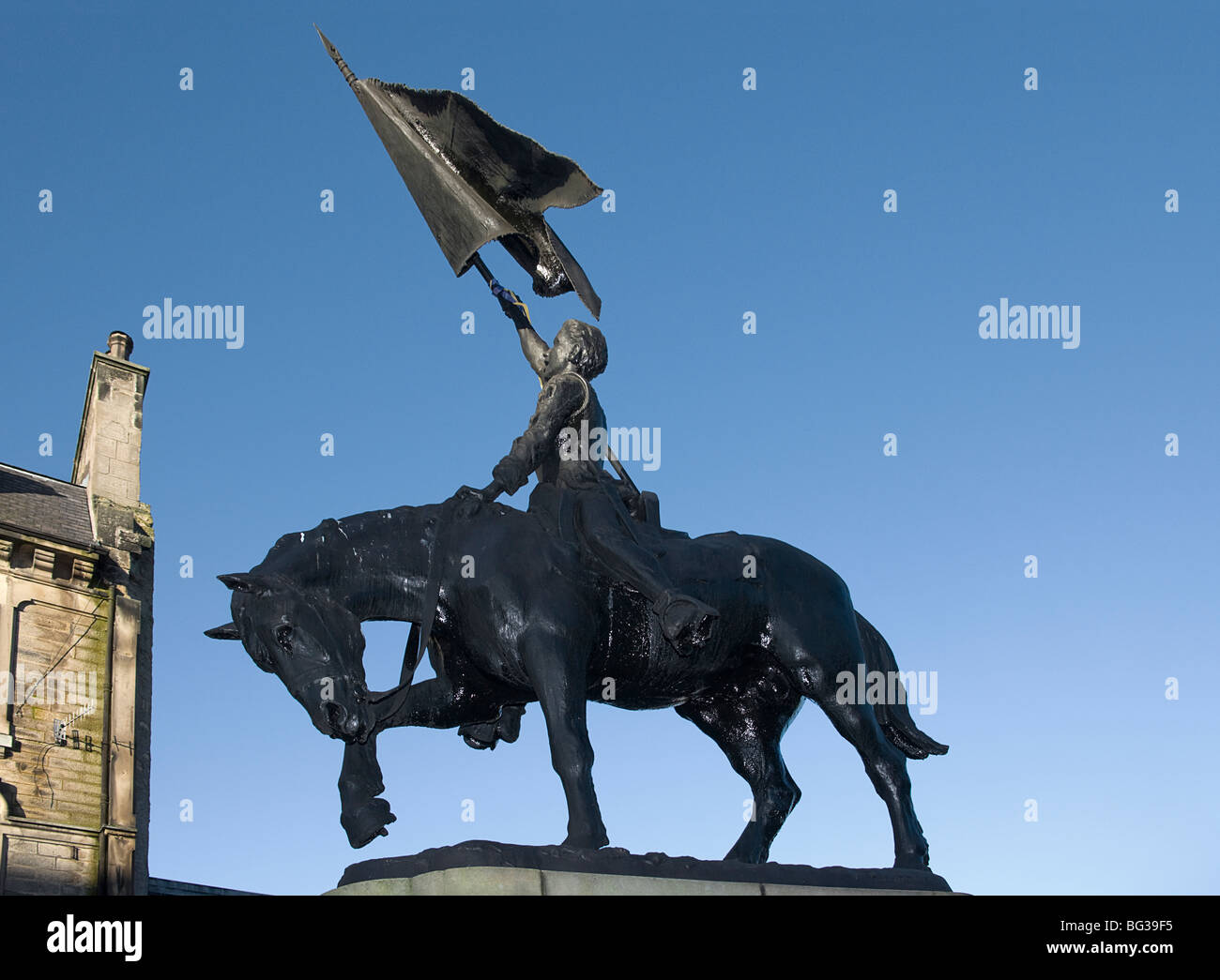 1514 Memorial à Hawick autrement connu sous le nom de 'Ken le cheval ...