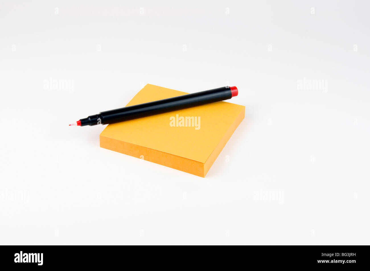 Notepad and pen Banque de photographies et d’images à haute résolution ...