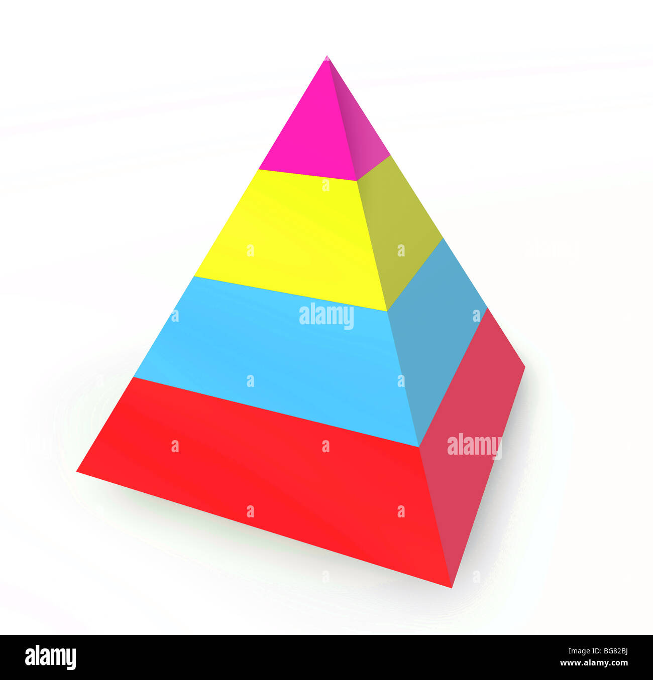 Layered pyramid Banque de photographies et d’images à haute résolution ...