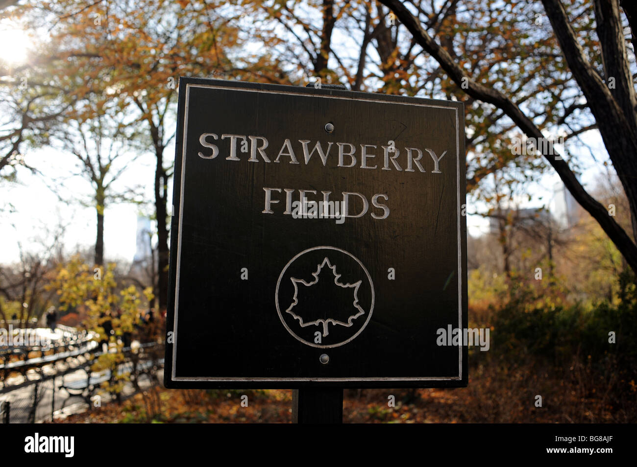 Strawberry fields memorial Banque de photographies et d’images à haute ...