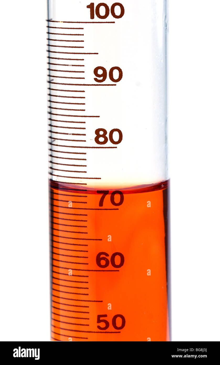 Graduated cylinder volume Banque de photographies et d’images à haute ...