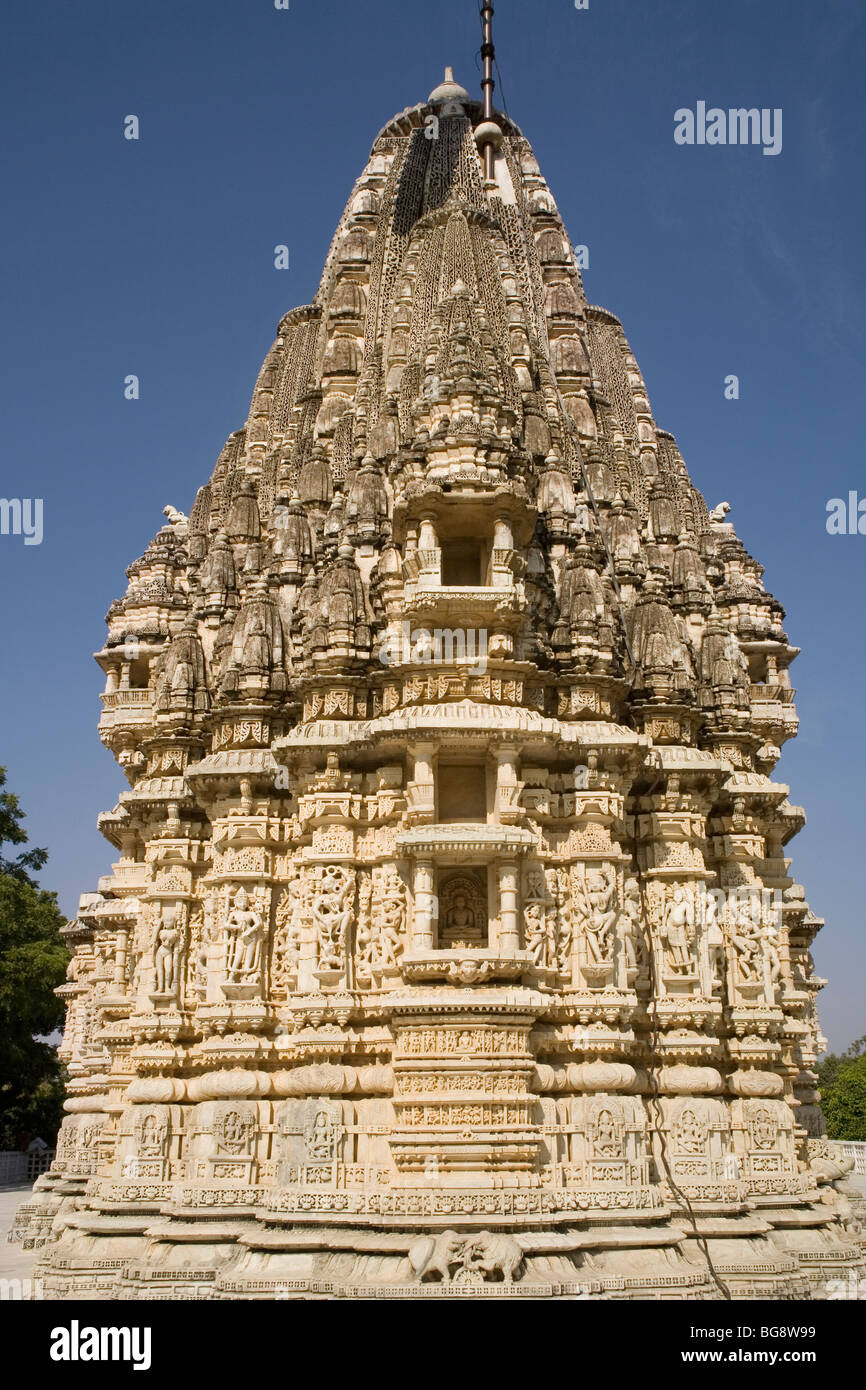 Inde Rajasthan Ranakpur Jain temple Parsvanatha Photo Stock - Alamy