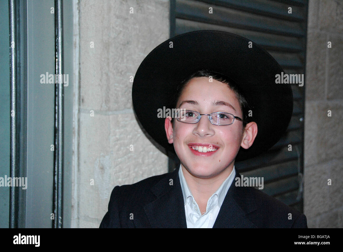 Jewish boy portrait Banque de photographies et d’images à haute ...
