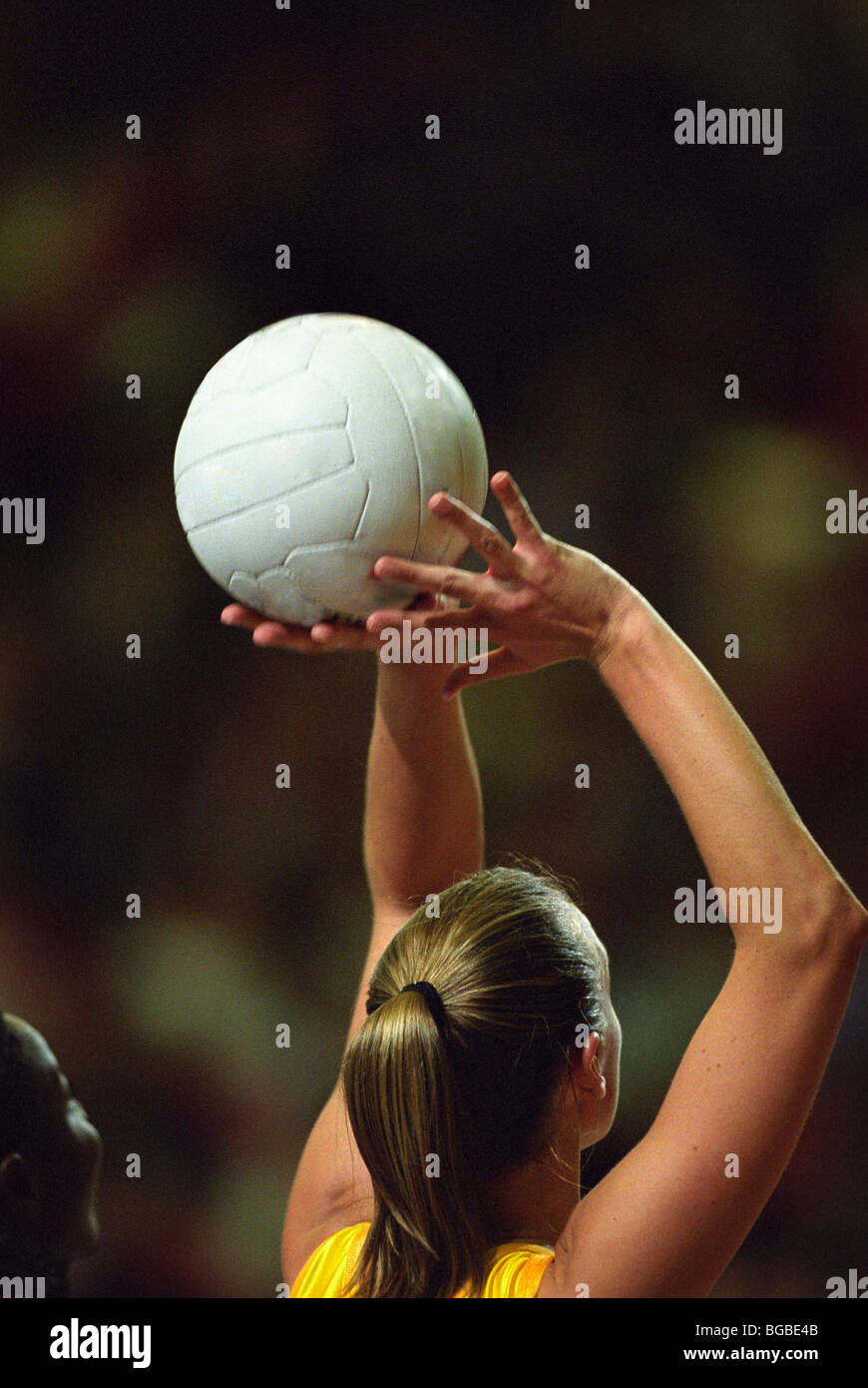 Joueur de netball Banque de photographies et d’images à haute ...