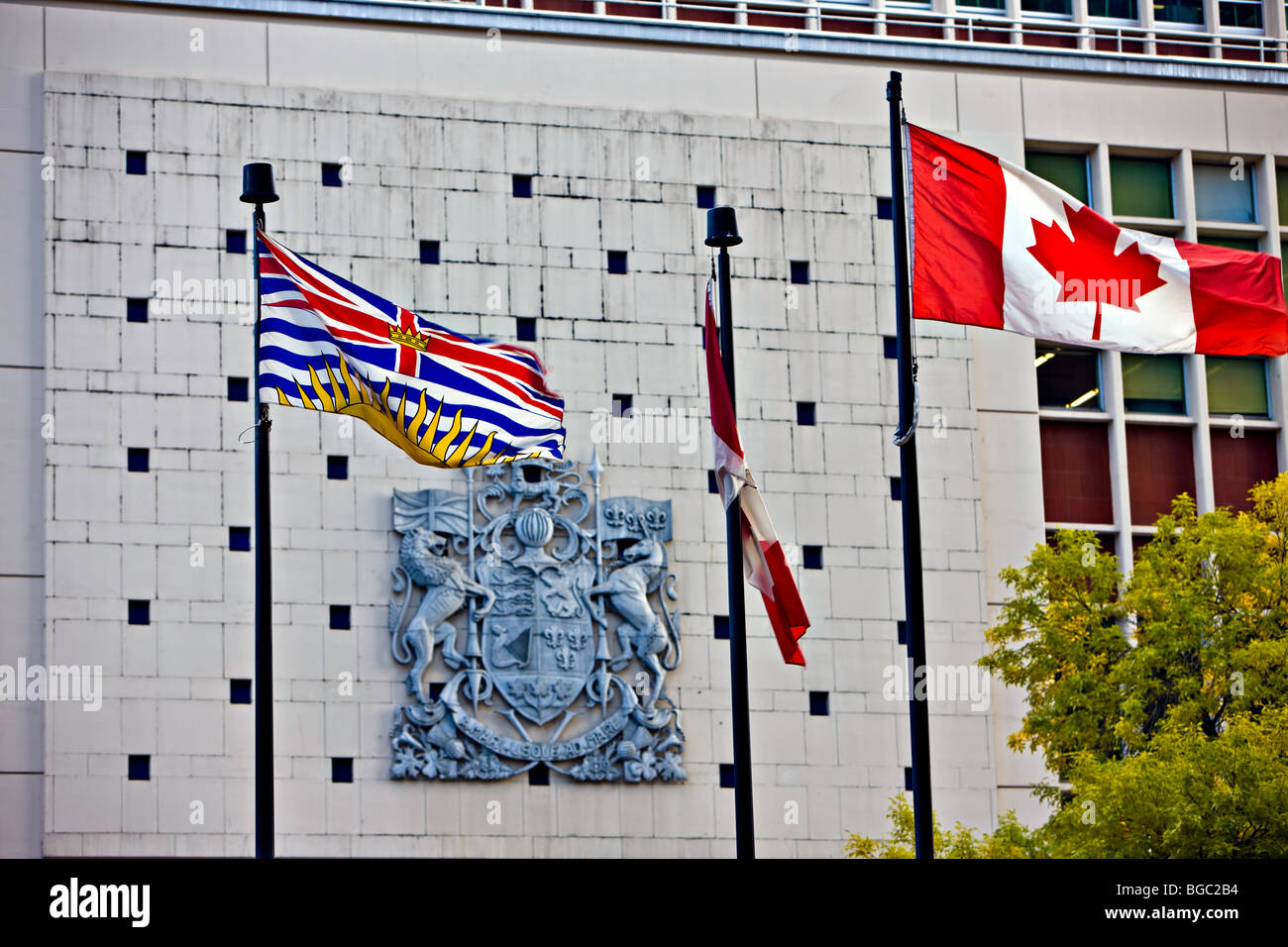 Armoiries de la colombie britannique Banque de photographies et d ...