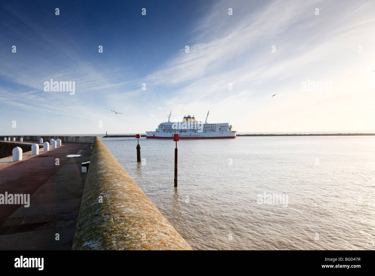 Le port de ferry de ramsgate Banque de photographies et d’images à ...
