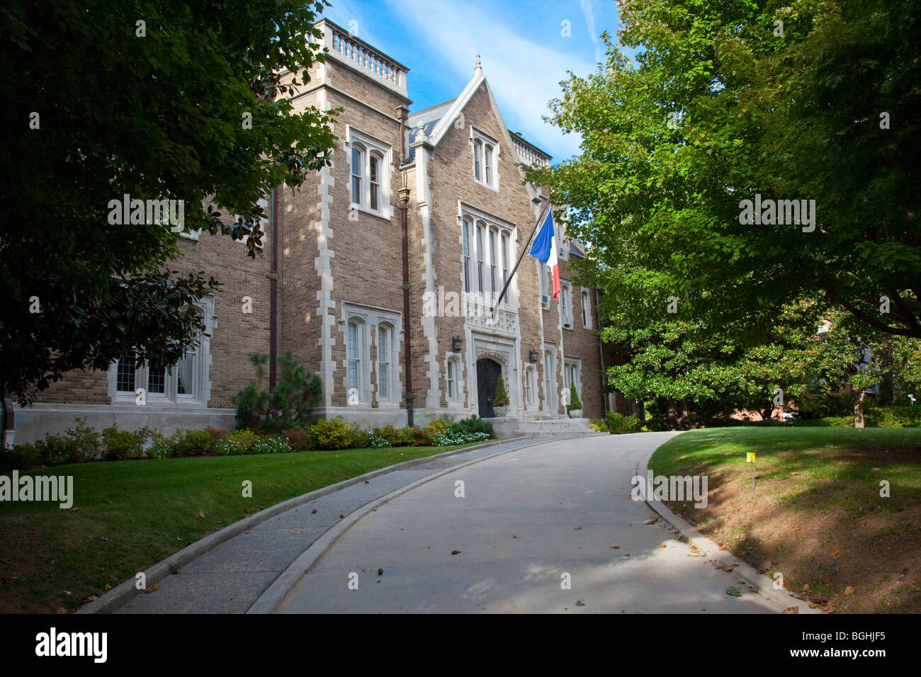 France embassy washington Banque de photographies et d’images à haute ...