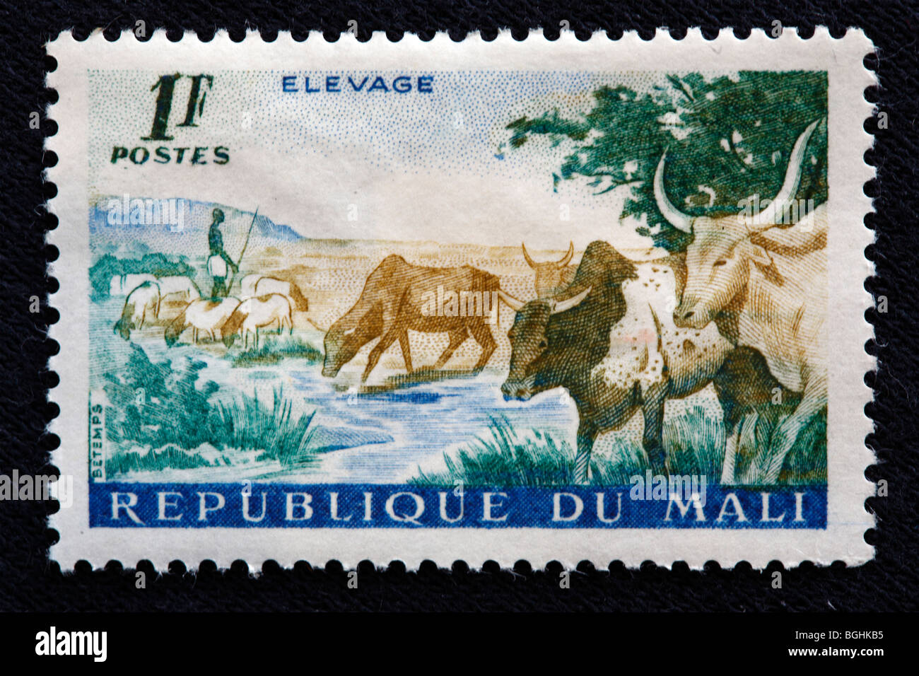 Mali postage stamp Banque de photographies et d’images à haute ...