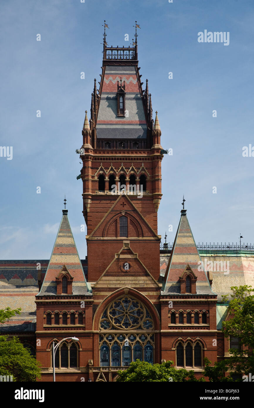 Harvard university boston memorial hall Banque de photographies et d ...