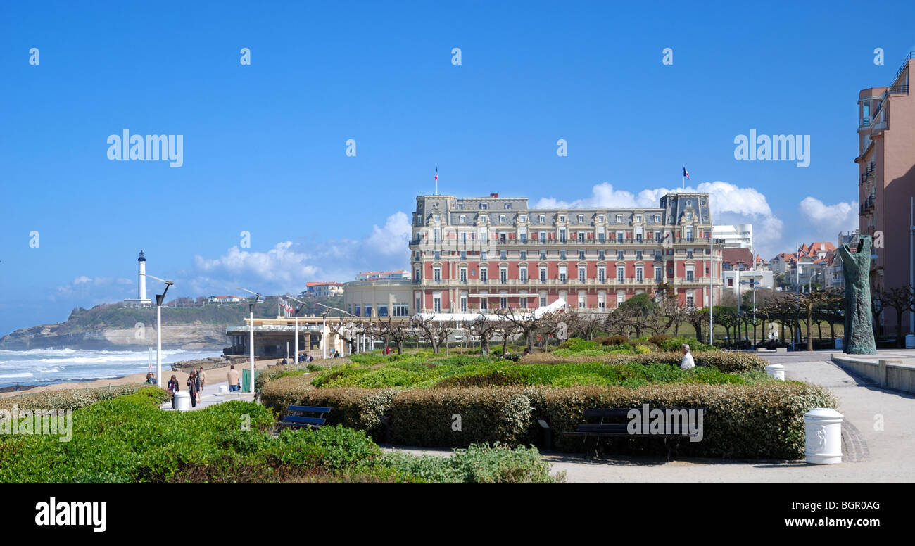 Hotel du palais biarritz Banque de photographies et d’images à haute ...