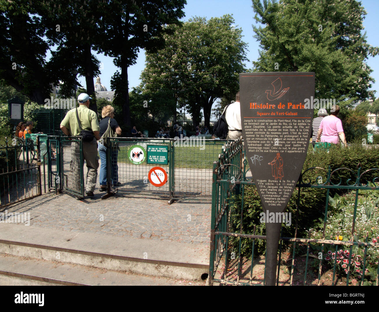 Parc De Vert Galant Banque d'image et photos - Alamy