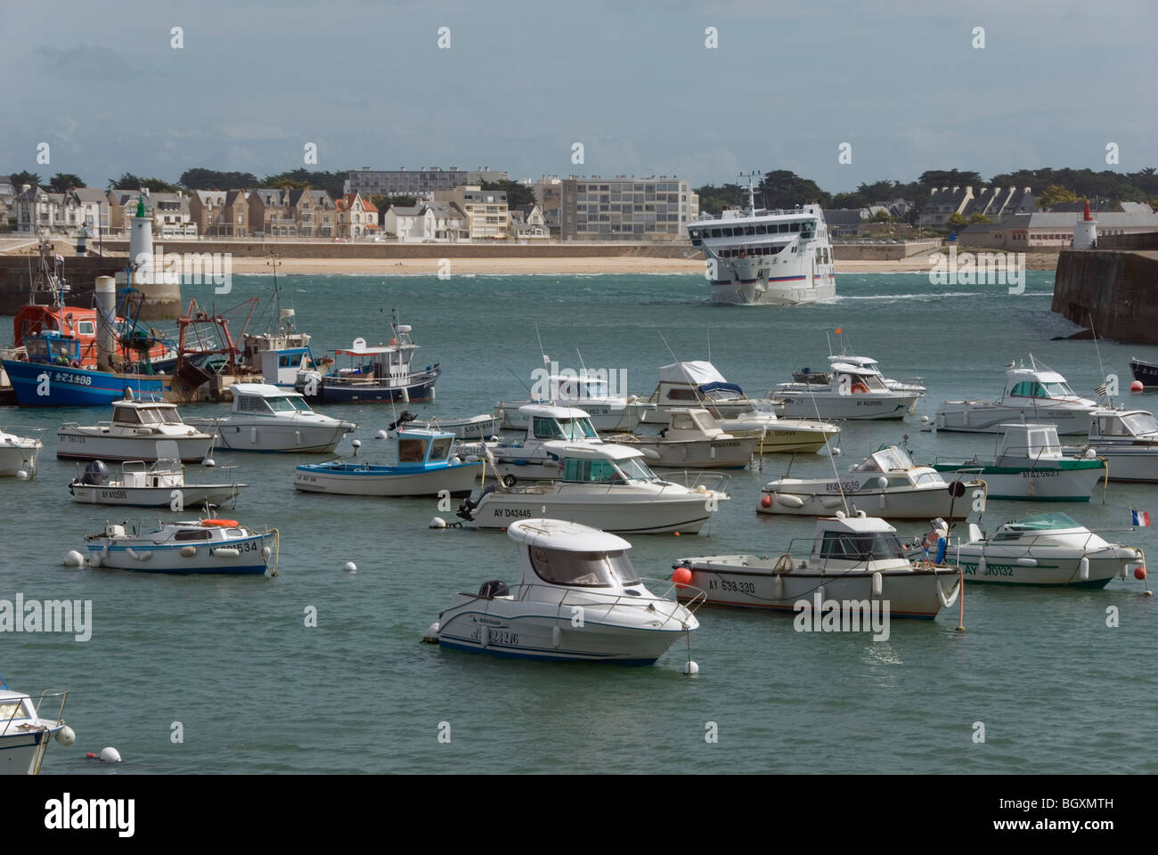 Quiberon port maria Banque de photographies et d’images à haute résolution - Alamy
