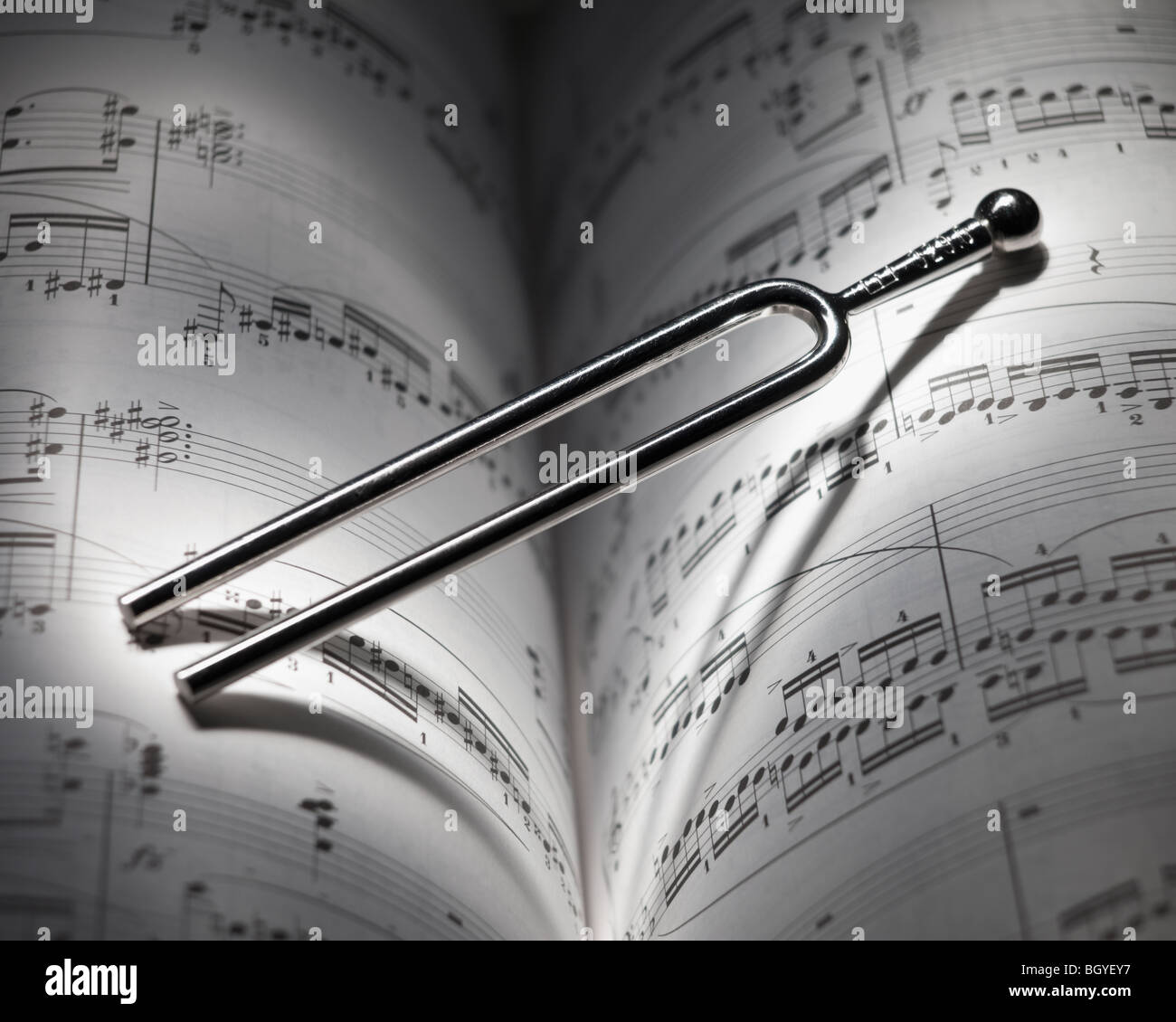 Music notes alphabet Banque de photographies et d’images à haute ...