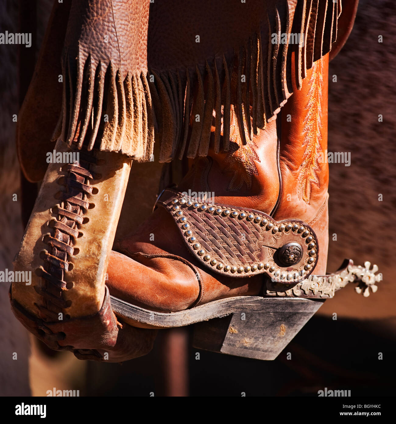 éperon de cow boy Banque de photographies et d’images à haute ...