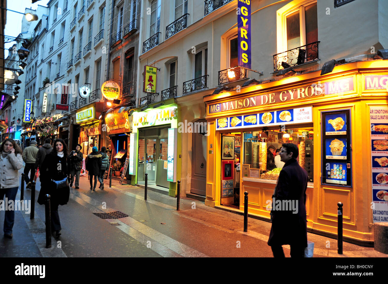 Paris latin quarter Banque de photographies et d’images à haute ...