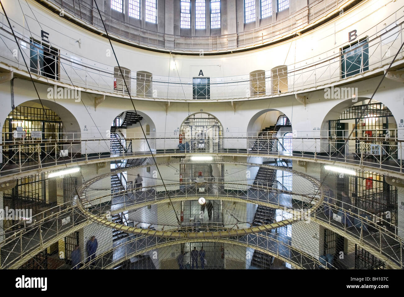 Vue intérieure de la prison Banque de photographies et d’images à haute ...