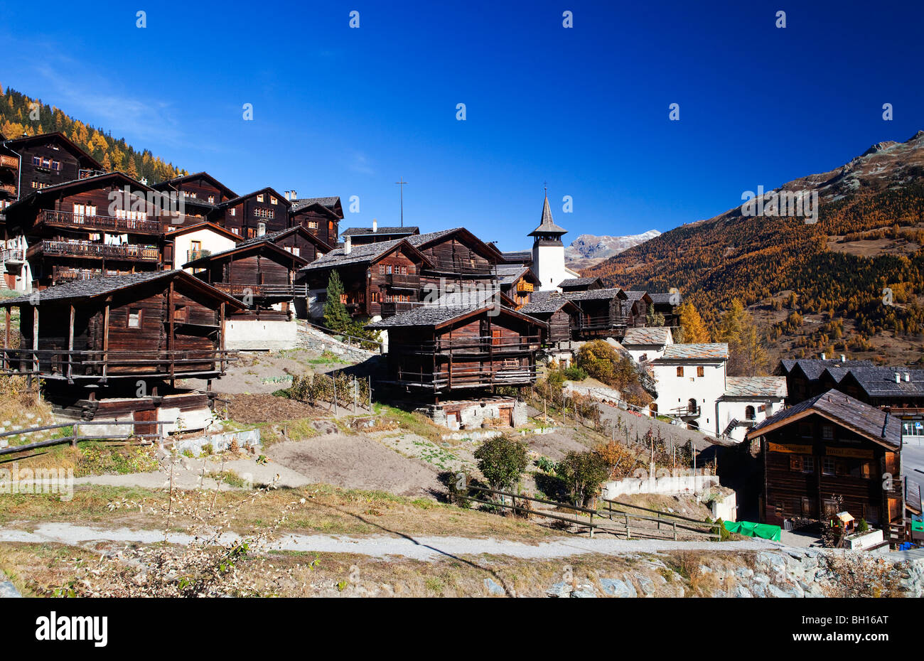 Grimentz switzerland Banque de photographies et d’images à haute ...