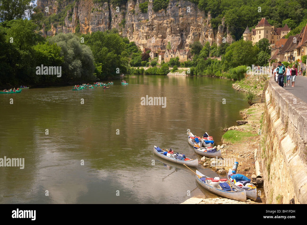La Roque-Gagéac le long de la Dordogne, le Chemin de Saint-Jacques, les ...