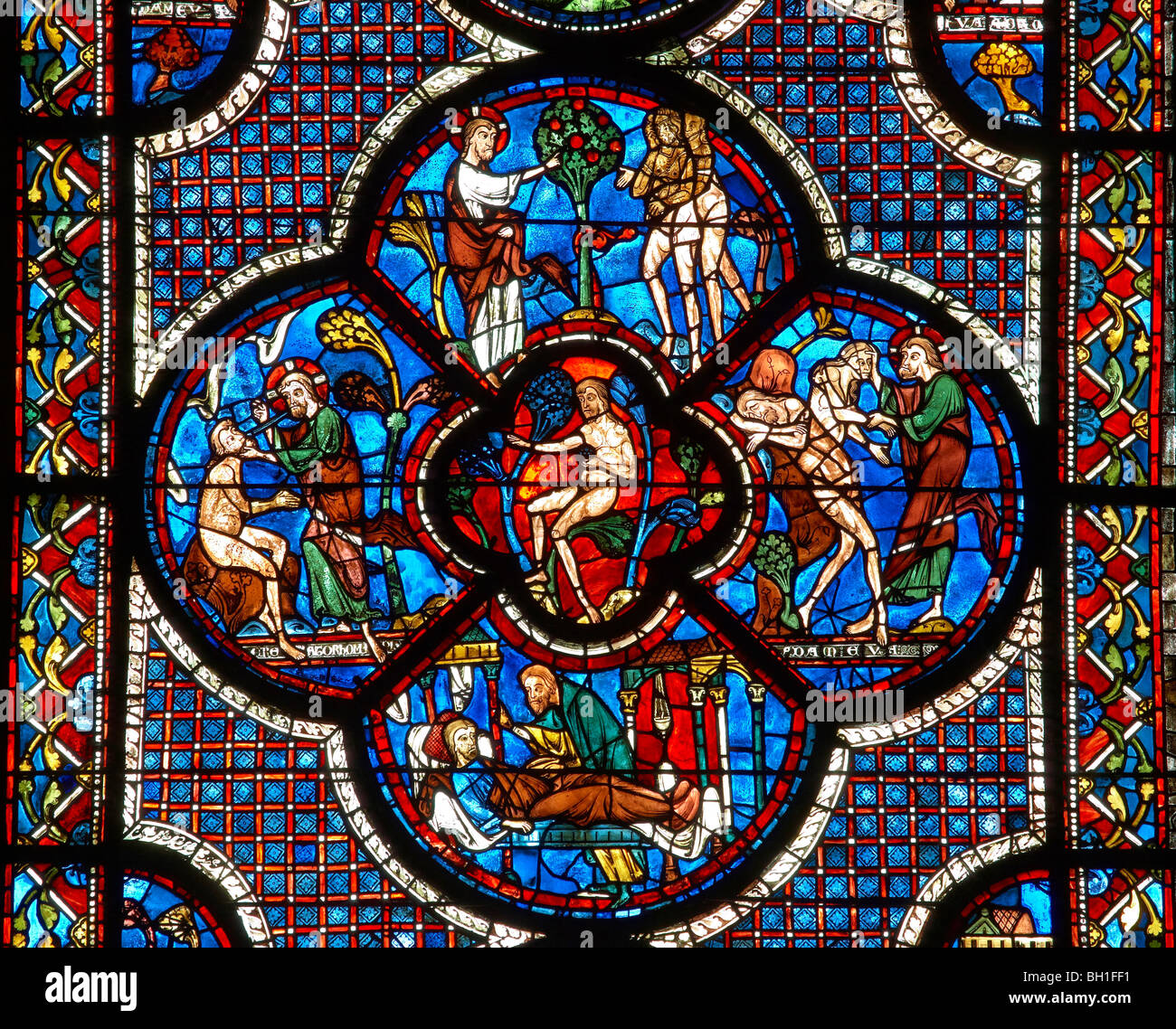 À l'intérieur de la cathédrale Notre-Dame de Chartres, La Cathédrale de ...
