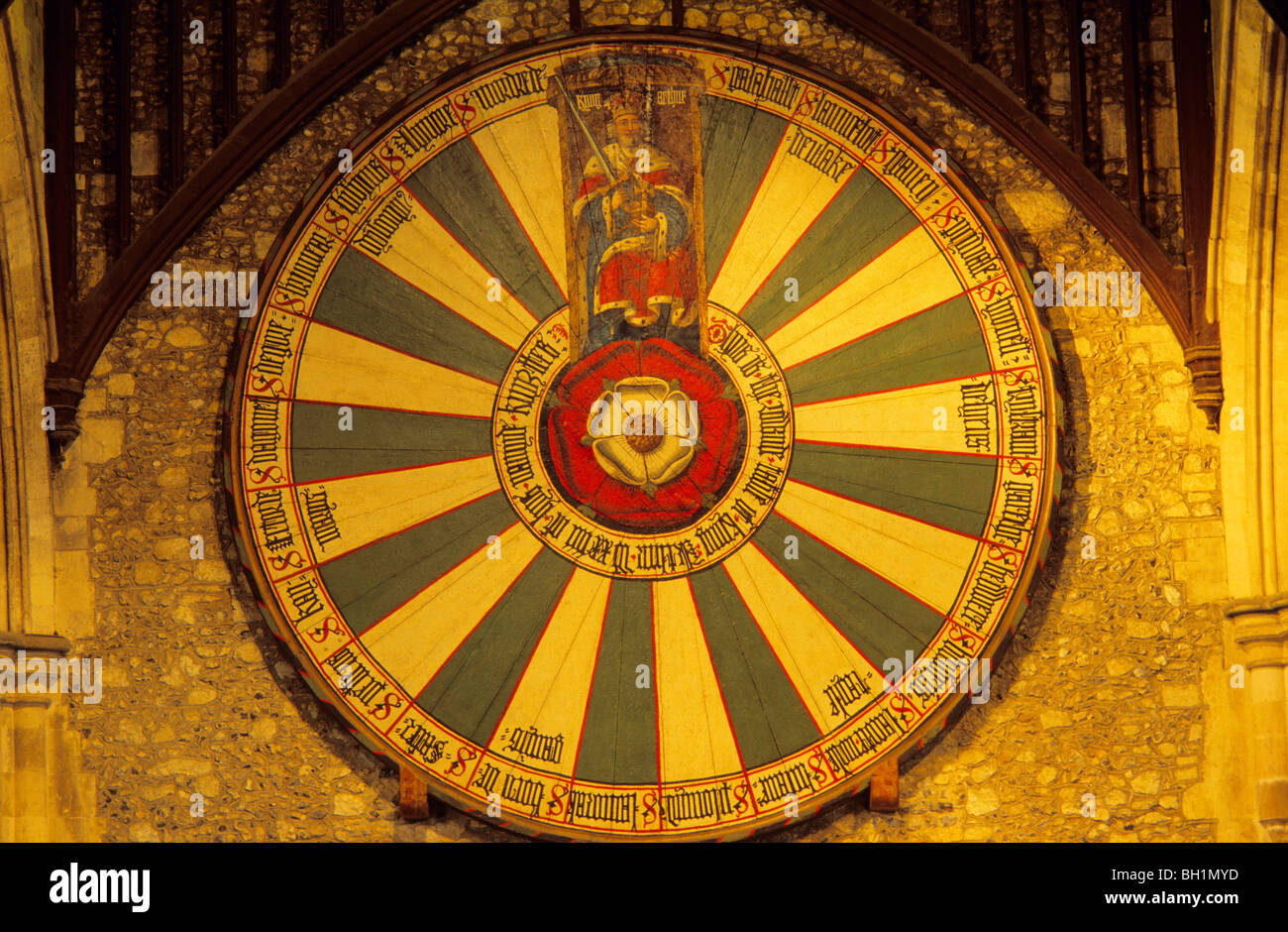 Le roi arthur et la table ronde Banque de photographies et d’images à ...