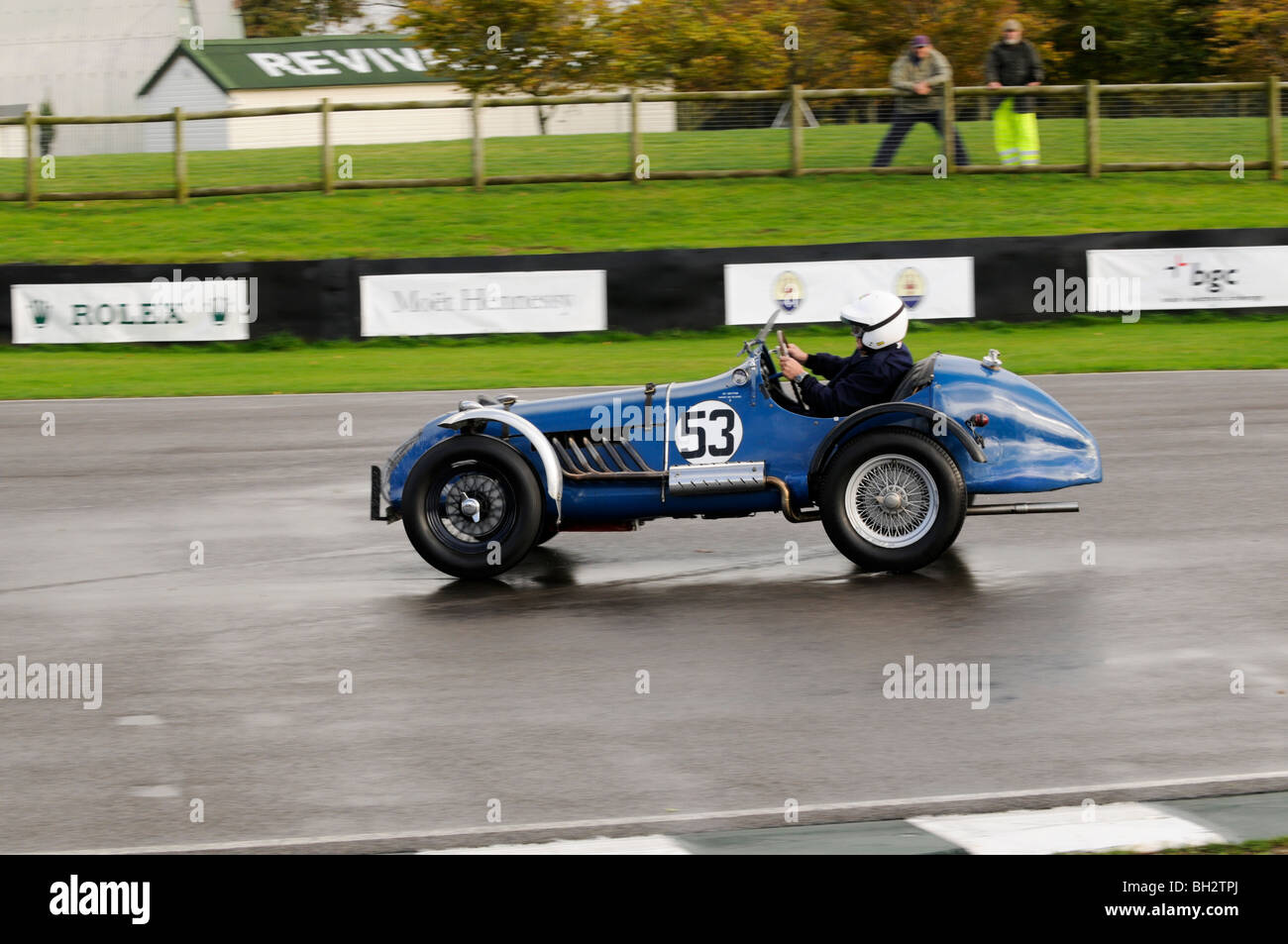 Vintage pre war race car wolseley Banque de photographies et d’images à ...