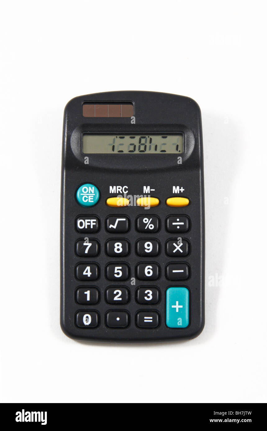 Calculator numbers screen buttons Banque de photographies et d’images à ...