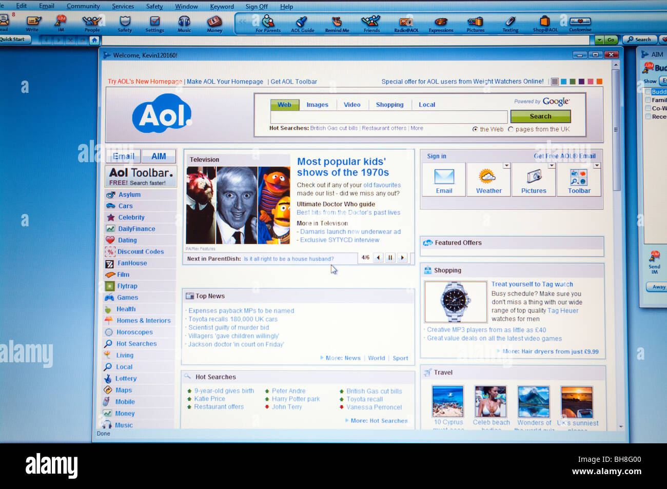 Aol online Banque de photographies et d’images à haute résolution - Alamy