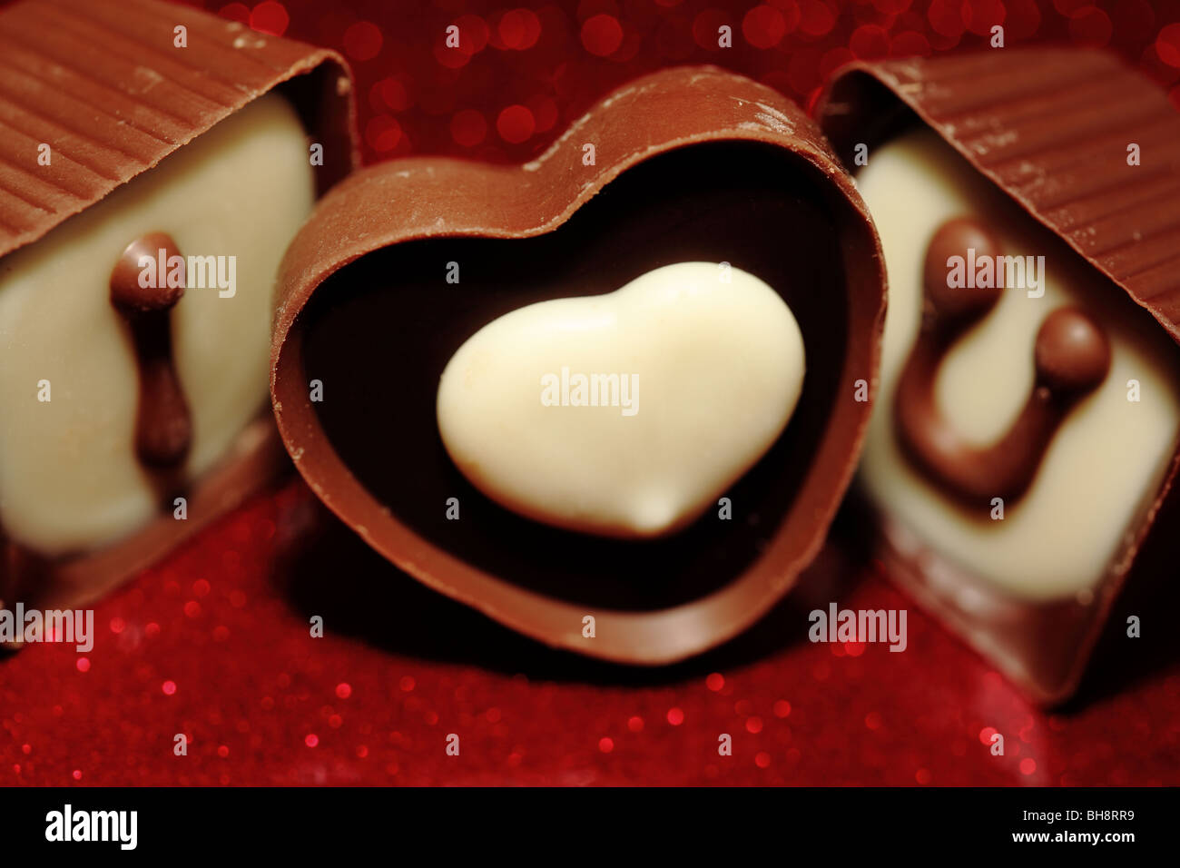 Je t'aime des chocolats Banque de photographies et d’images à haute ...