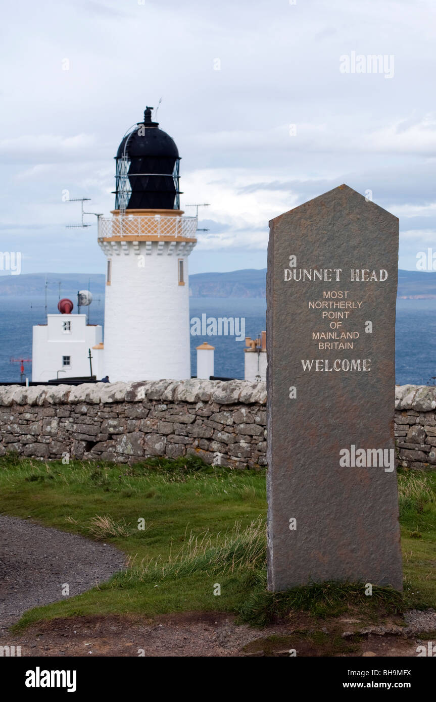 Phare de dunnet head Banque de photographies et d’images à haute ...