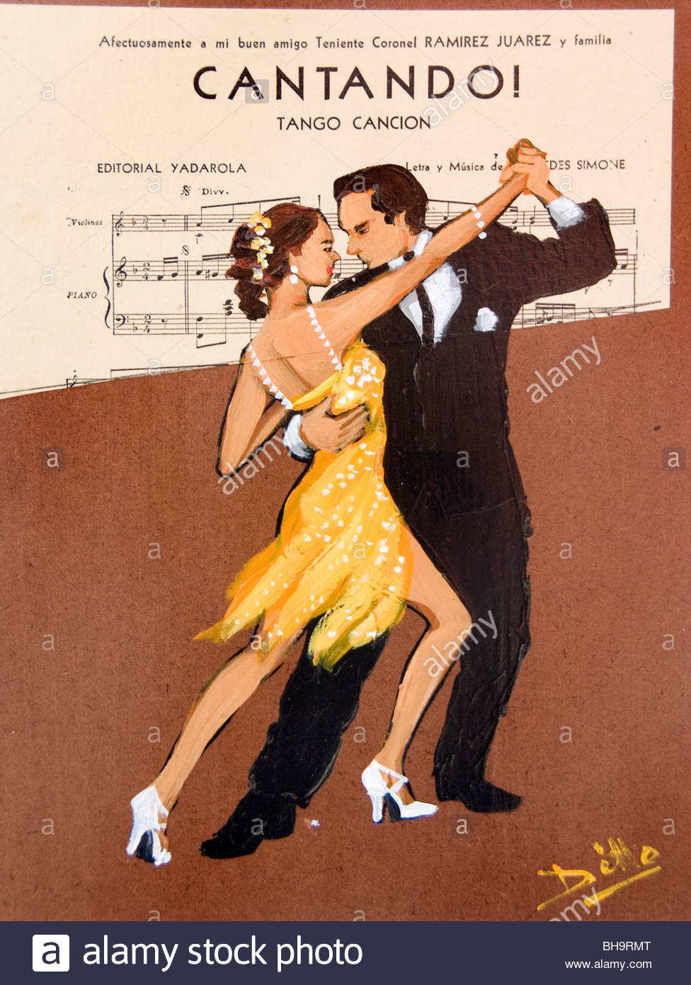 Old Couple Dance Tango Banque d'image et photos - Alamy