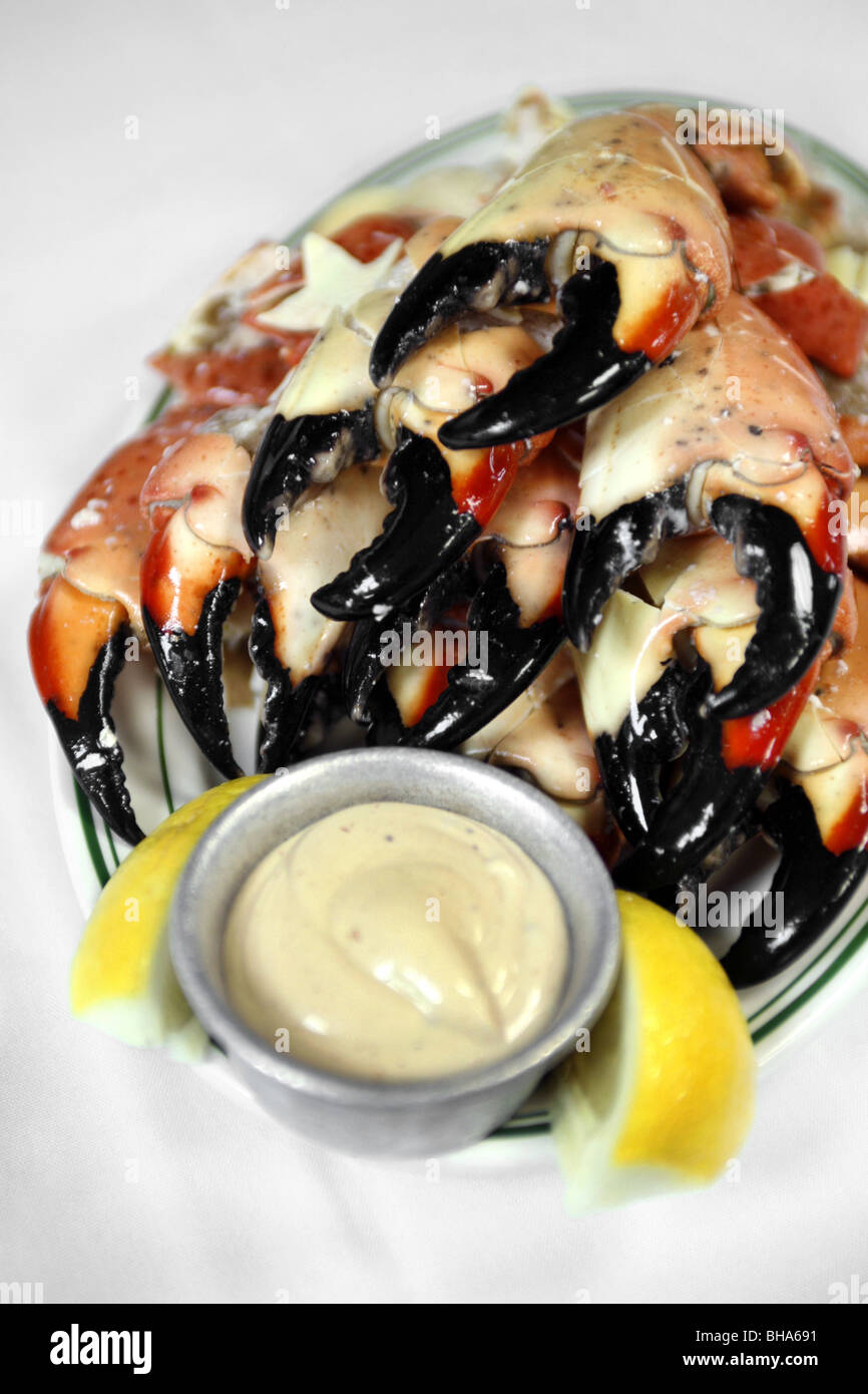 Restaurant de crabe de pierre joes Banque de photographies et d’images ...