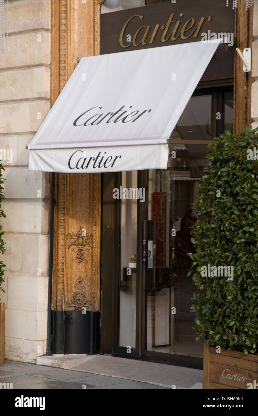 Cartier shop in place vendome Banque de photographies et d’images à ...
