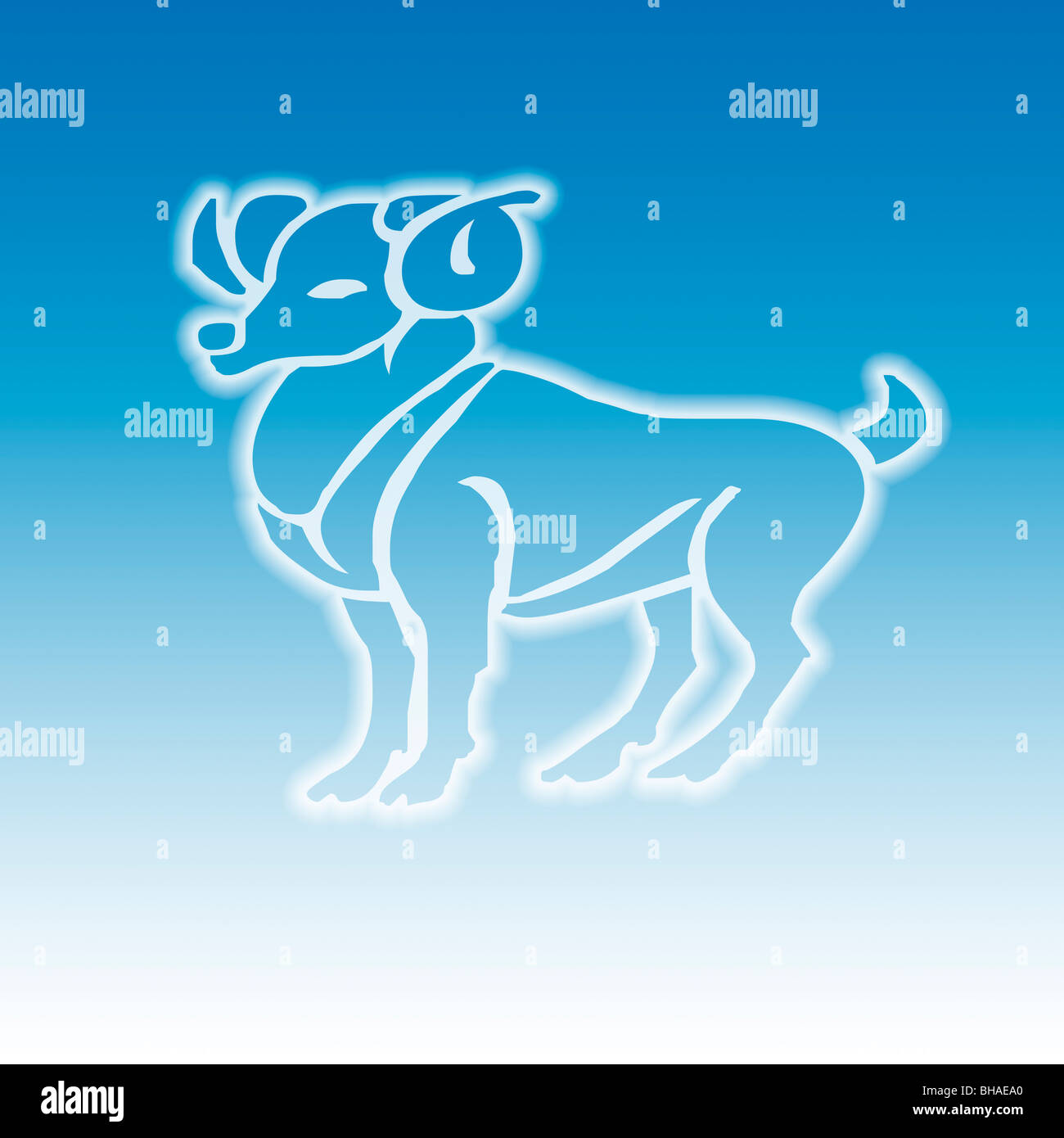 Signe astrologique belier Banque de photographies et d’images à haute ...