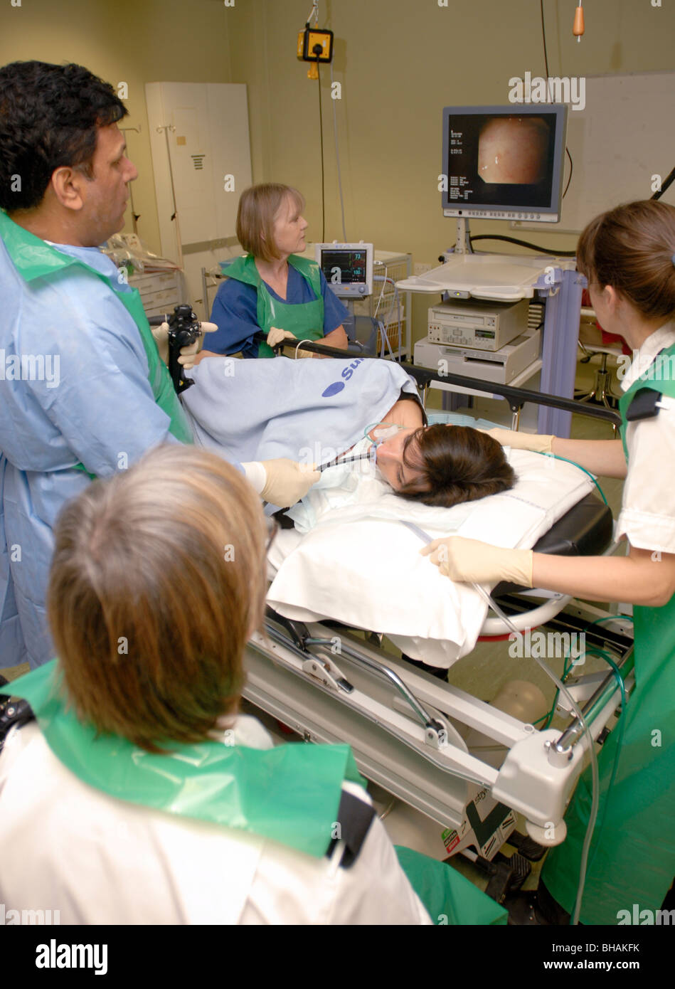 Examen d'endoscopie Banque de photographies et d’images à haute ...