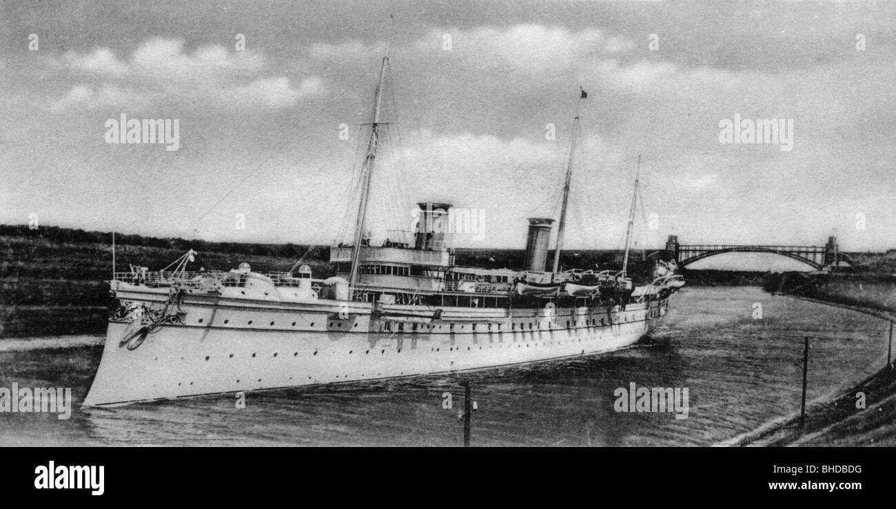 In the kaiser wilhelm kanal kiel canal Banque de photographies et d’images à haute résolution ...