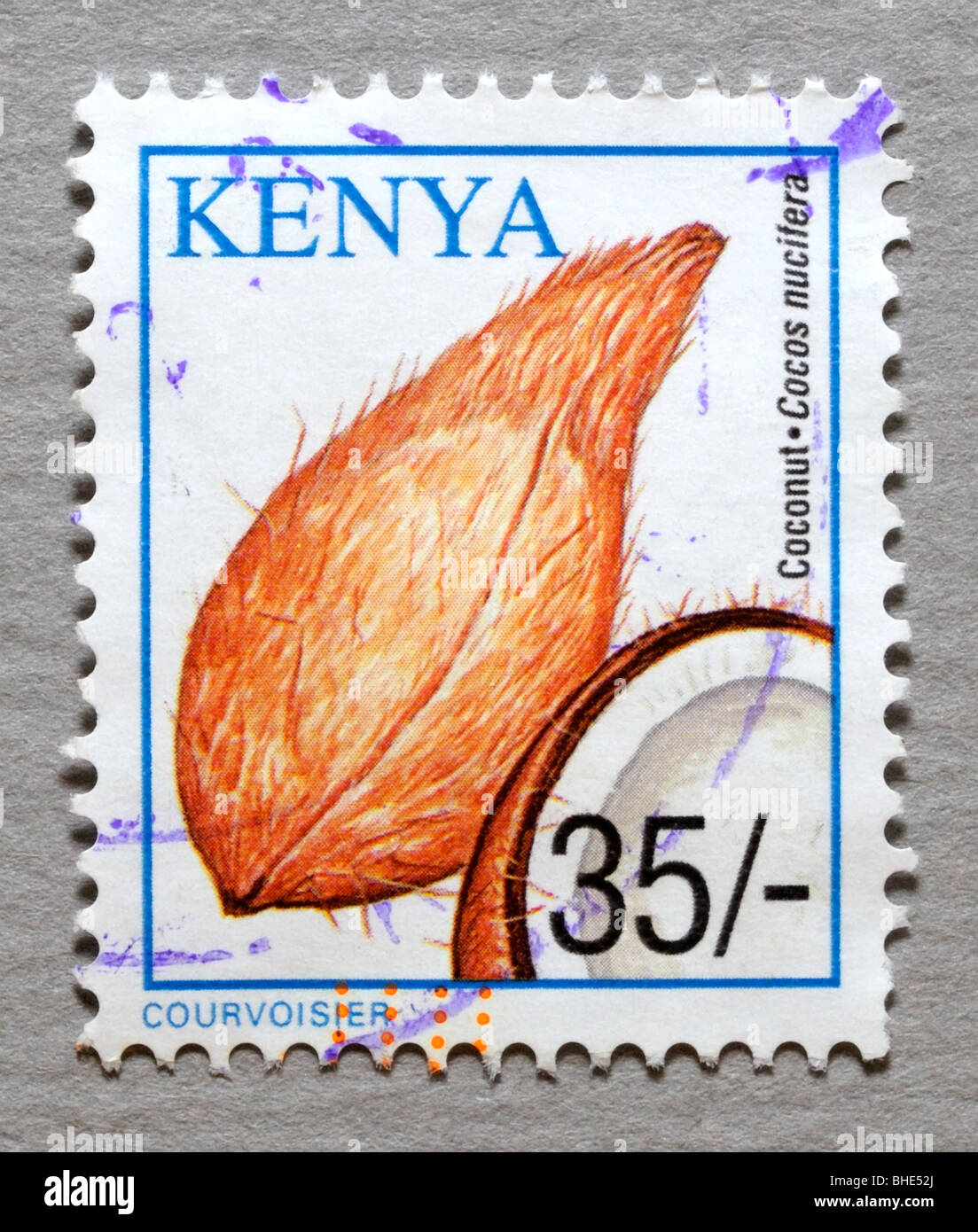 Kenyan stamp Banque de photographies et d’images à haute résolution - Alamy