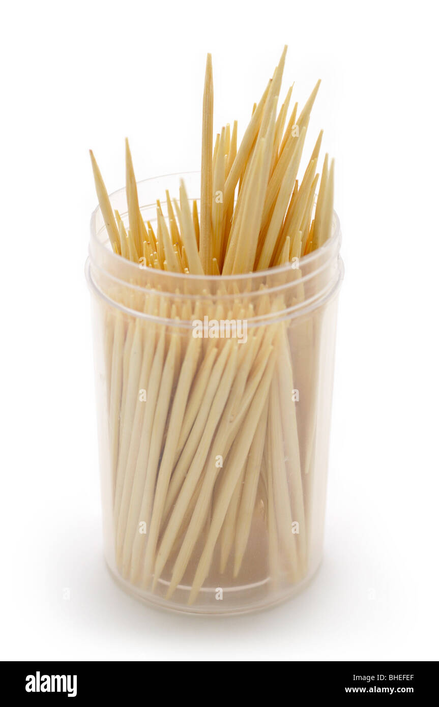 Cure Dent En Bois Banque d'image et photos - Alamy