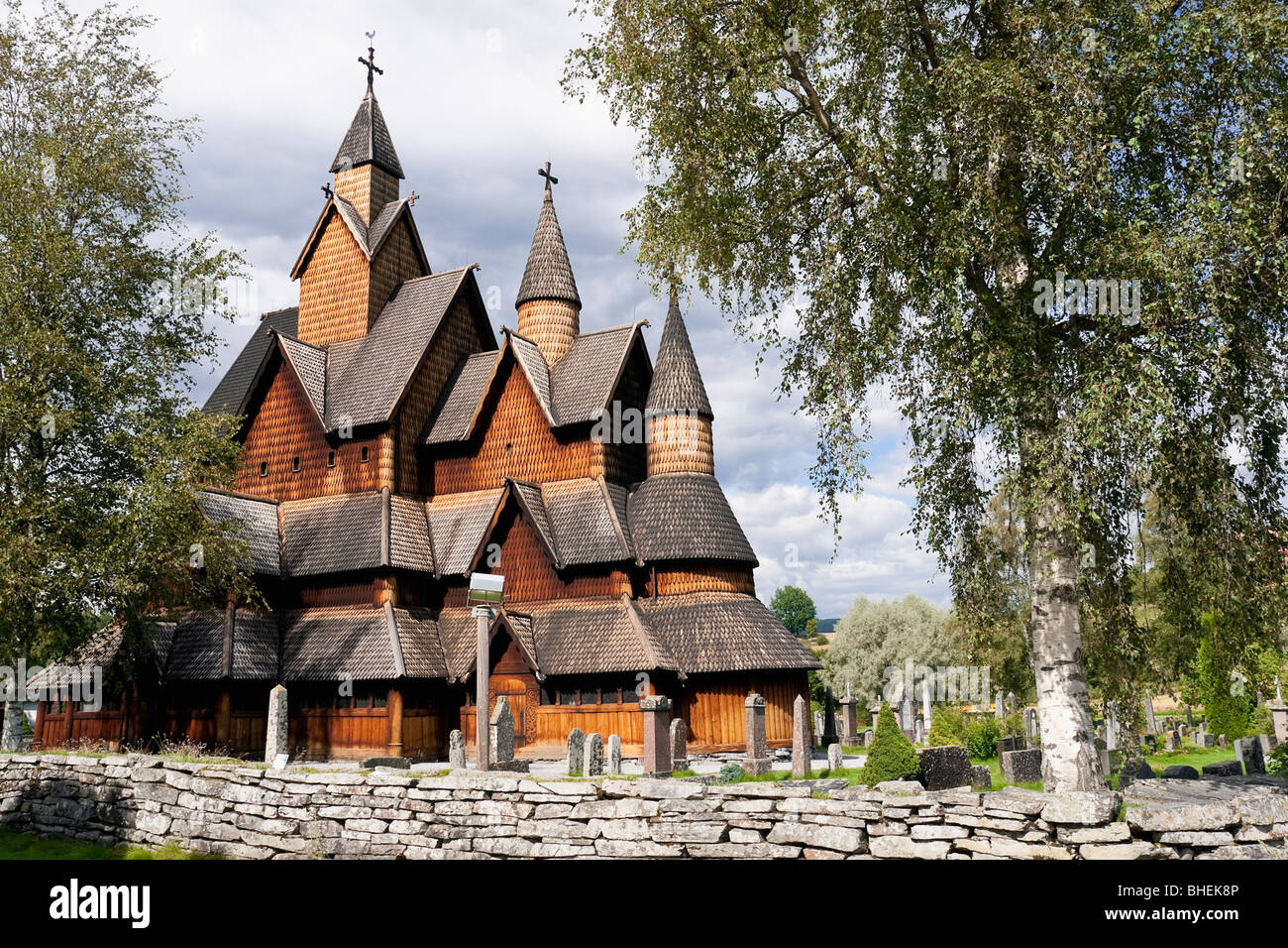 Heddal Stave Church est la plus grande église. Il a été construit ca ...