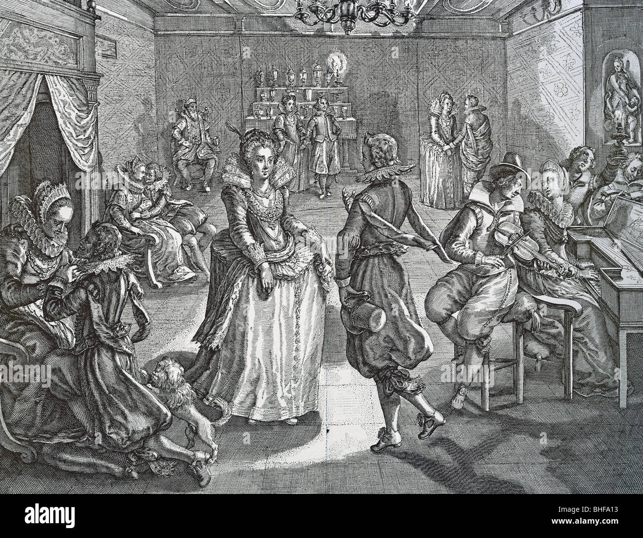 La danse baroque Banque de photographies et d’images à haute résolution ...