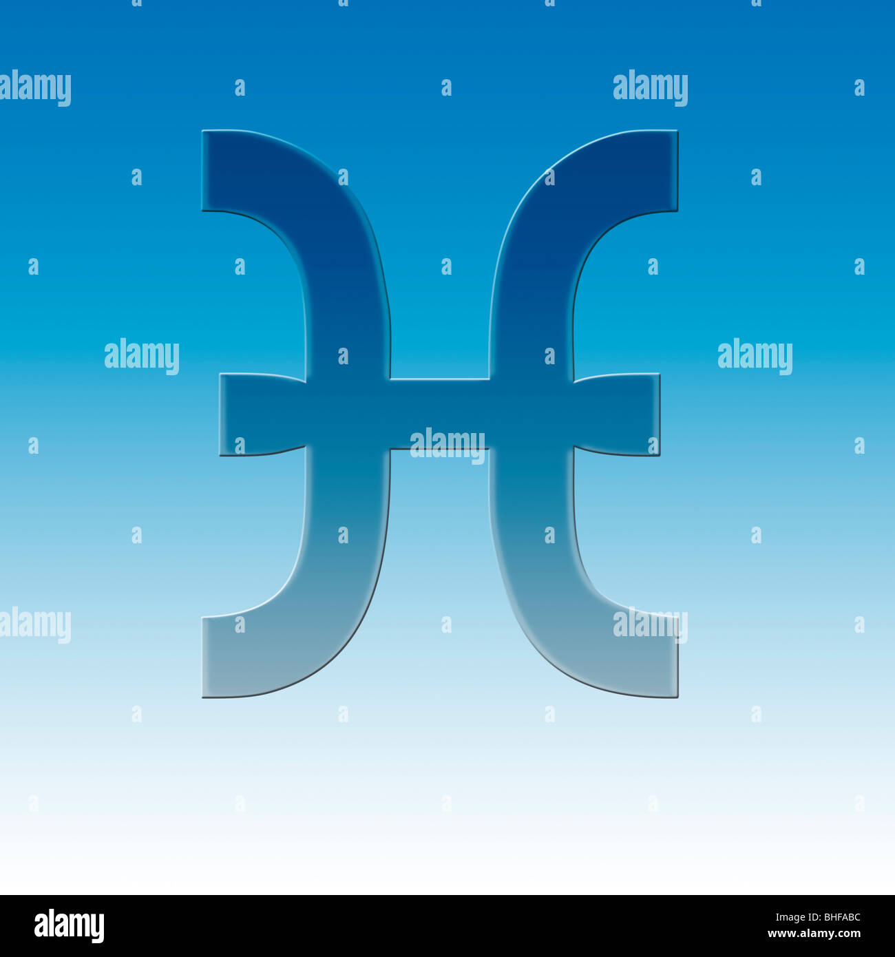 Symbole poissons signe astro Banque de photographies et d’images à ...