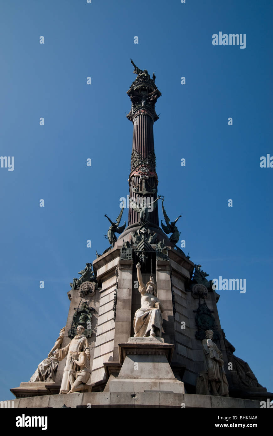Monument to christopher colombus Banque de photographies et d’images à ...