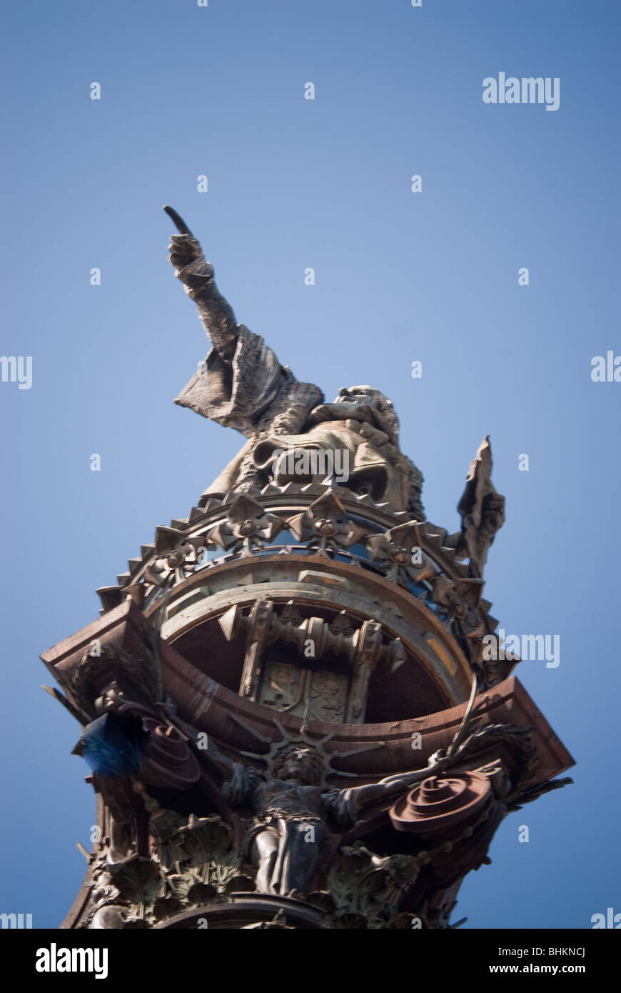 Monument to christopher colombus Banque de photographies et d’images à ...