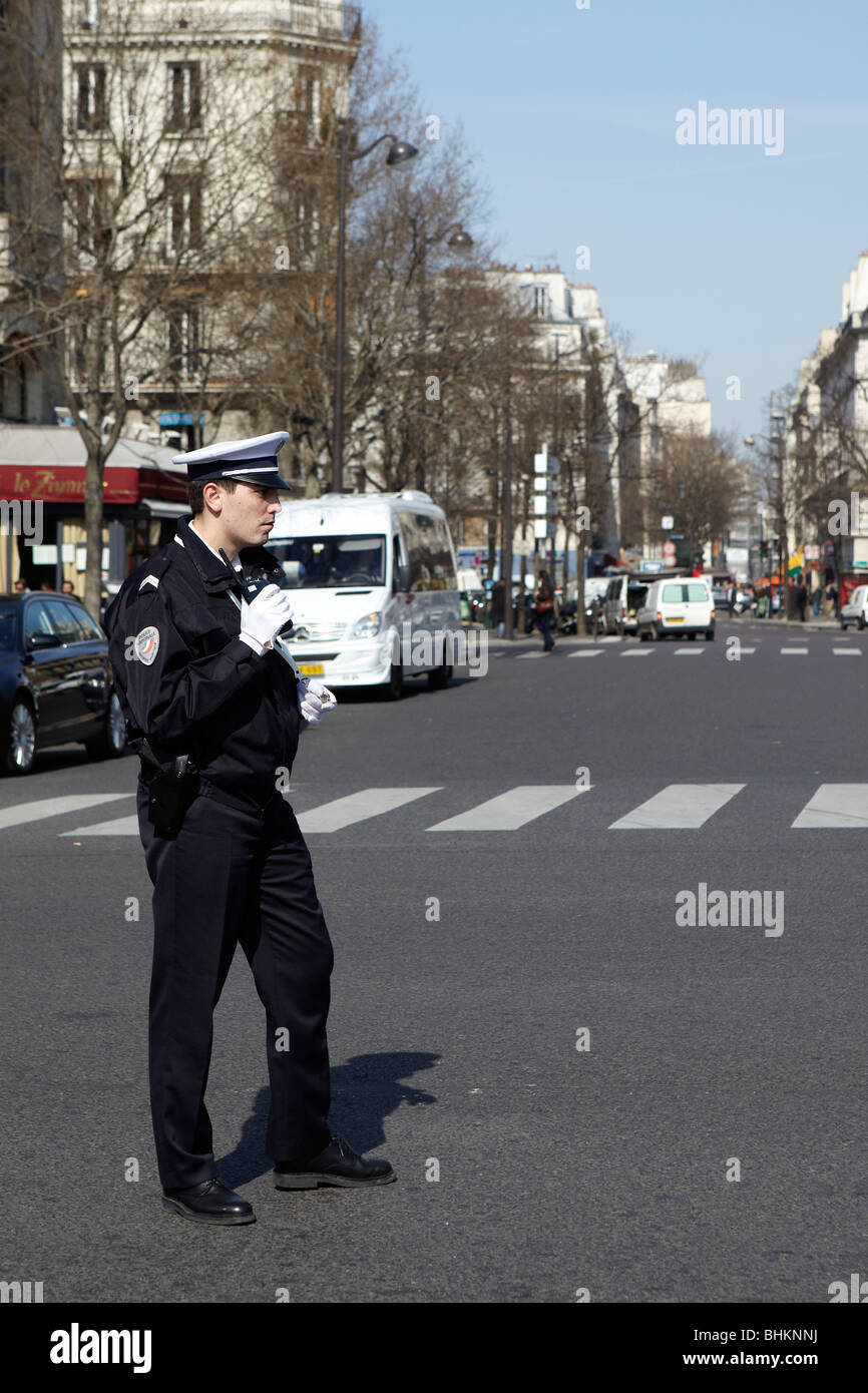 Police de la police de la circulation Banque de photographies et d ...