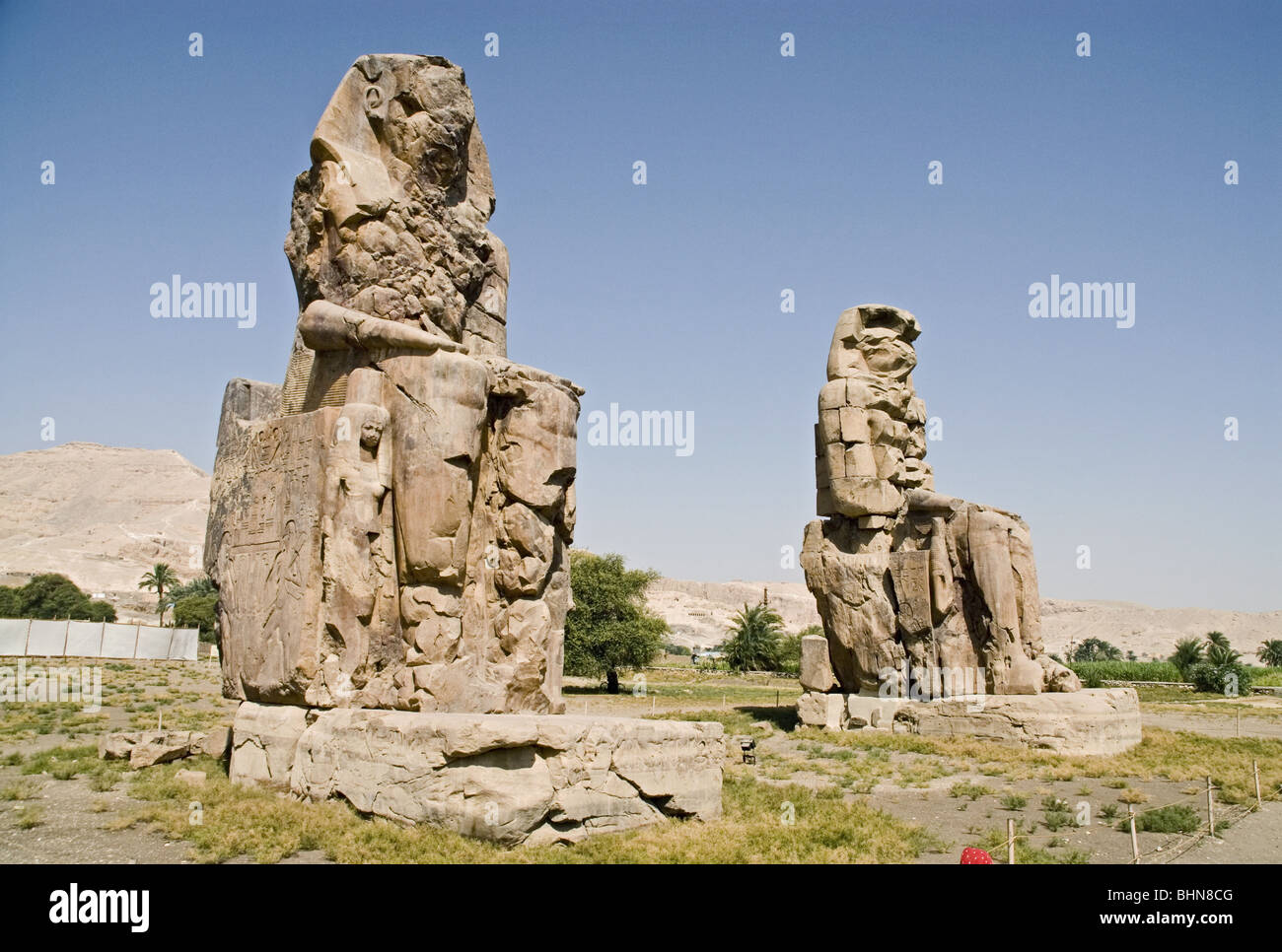 Memnon colossus Banque de photographies et d’images à haute résolution ...