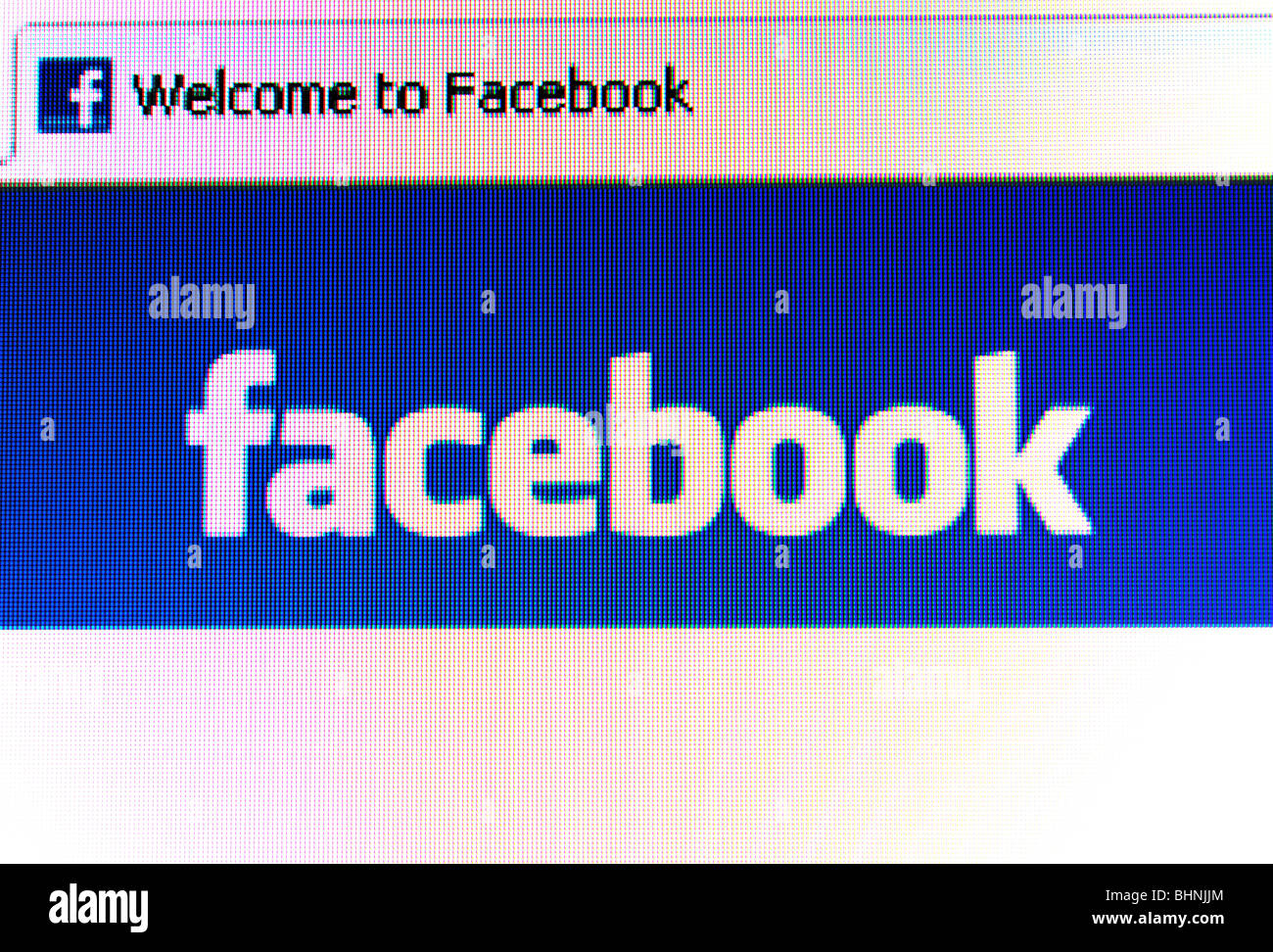 Facebook logo Banque de photographies et d’images à haute résolution ...